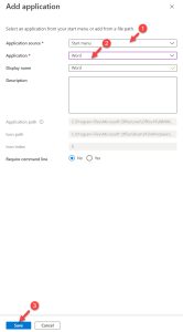 How to publish Applications using Windows Virtual Desktop