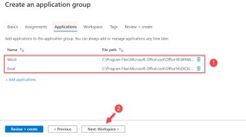 How to publish Applications using Windows Virtual Desktop