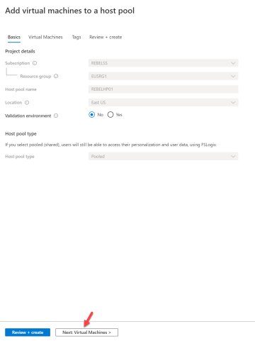 How to add a session host to a Windows Virtual Desktop Host Pool