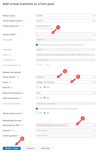 How to add a session host to a Windows Virtual Desktop Host Pool