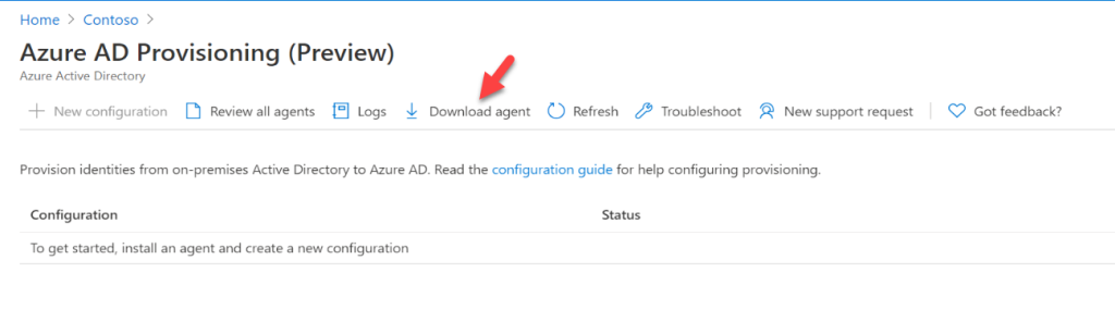 How to setup Azure AD Connect cloud provisioning?