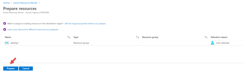How to Move Azure Resources by using Azure Resource Mover