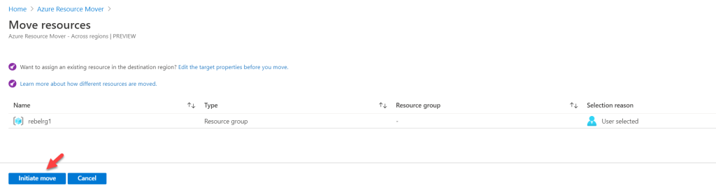 How to Move Azure Resources by using Azure Resource Mover