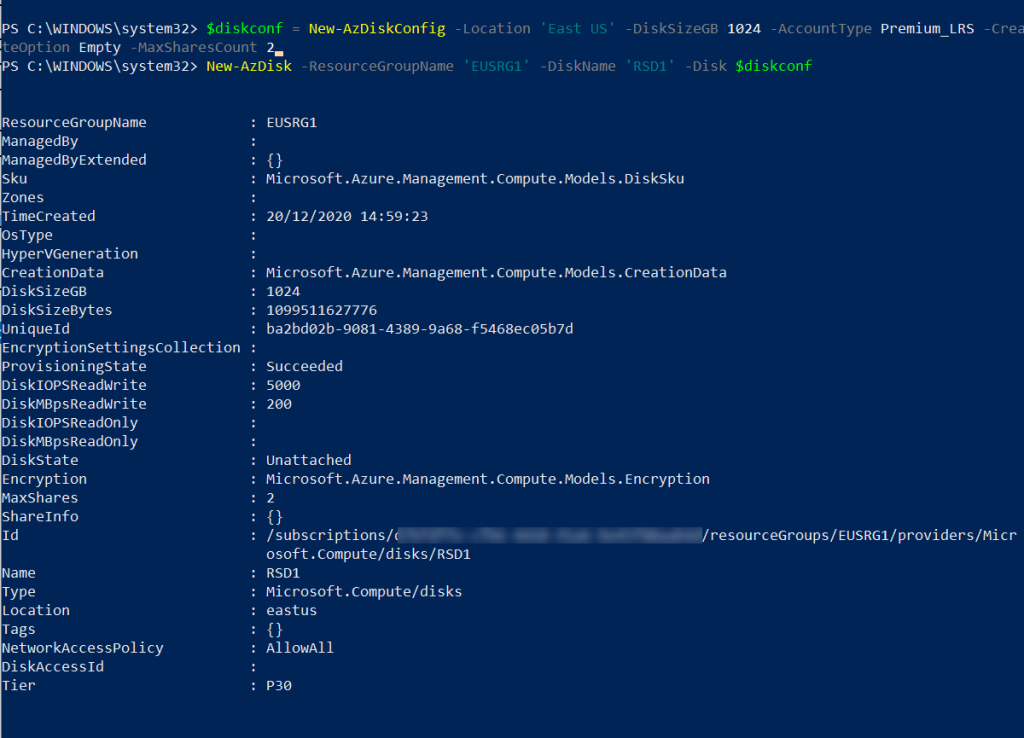 How To Share Disk Between Azure Virtual Machines Powershell Guide