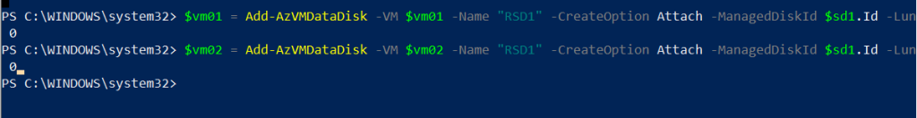 How to Share disk between Azure Virtual Machines? (PowerShell Guide)