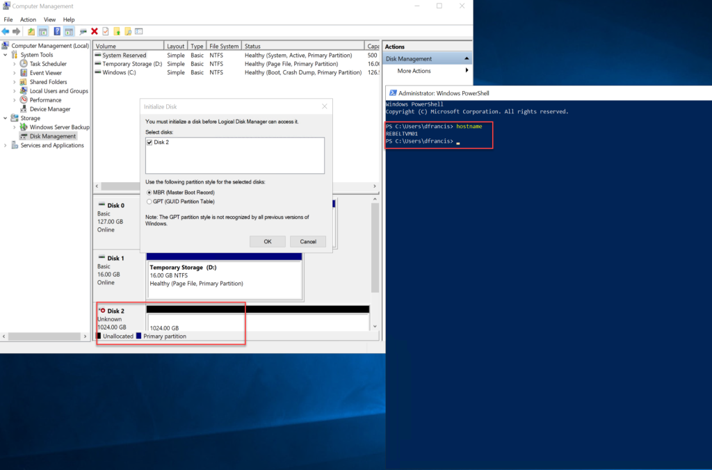 How to Share disk between Azure Virtual Machines? (PowerShell Guide)