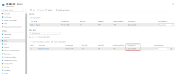 Encrypt existing Azure Managed Disks using SSE and CMK