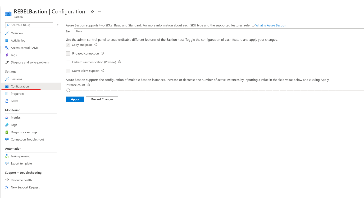 Azure Bastion IP-Based Connection - Step-by-Step Guide