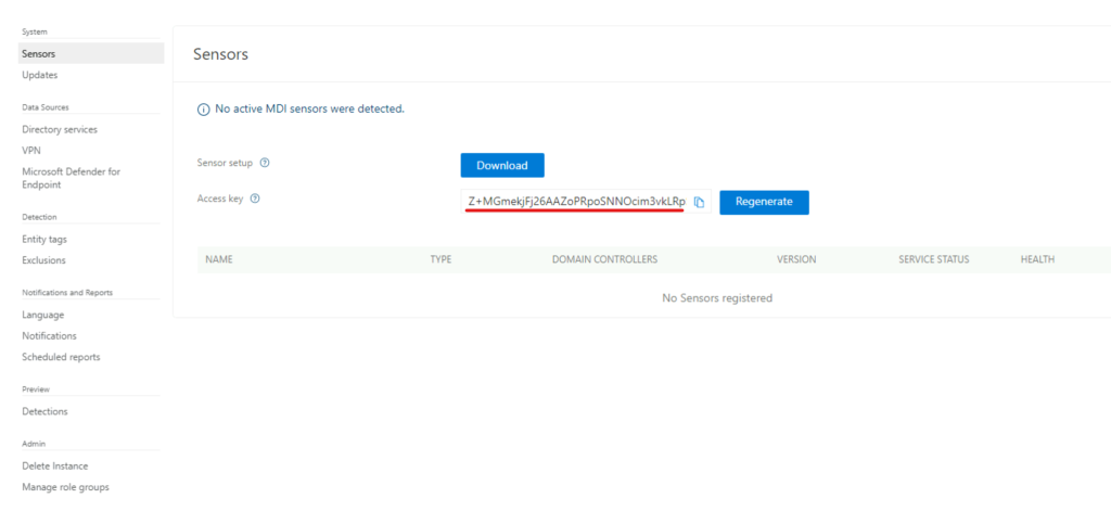 MDI Sensor installation - Microsoft Defender for Identity Part 05