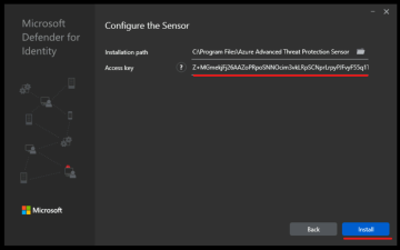 MDI Sensor installation - Microsoft Defender for Identity Part 05