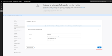 MDI Sensor installation - Microsoft Defender for Identity Part 05