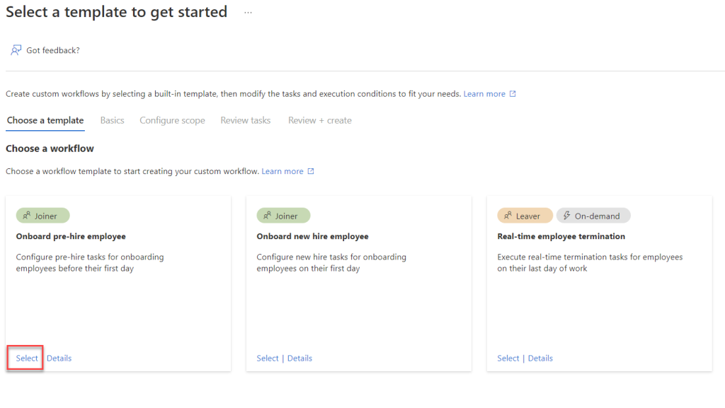 Microsoft Entra lifecycle workflows - Automate JML process Microsoft Entra lifecycle workflows - Automate JML process