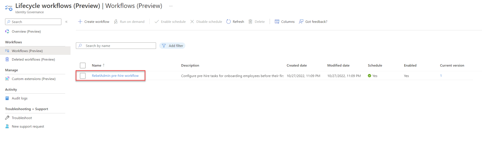 Microsoft Entra lifecycle workflows - Automate JML process