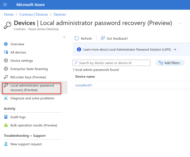 How to configure Windows LAPS with Entra ID ? - REBELADMIN