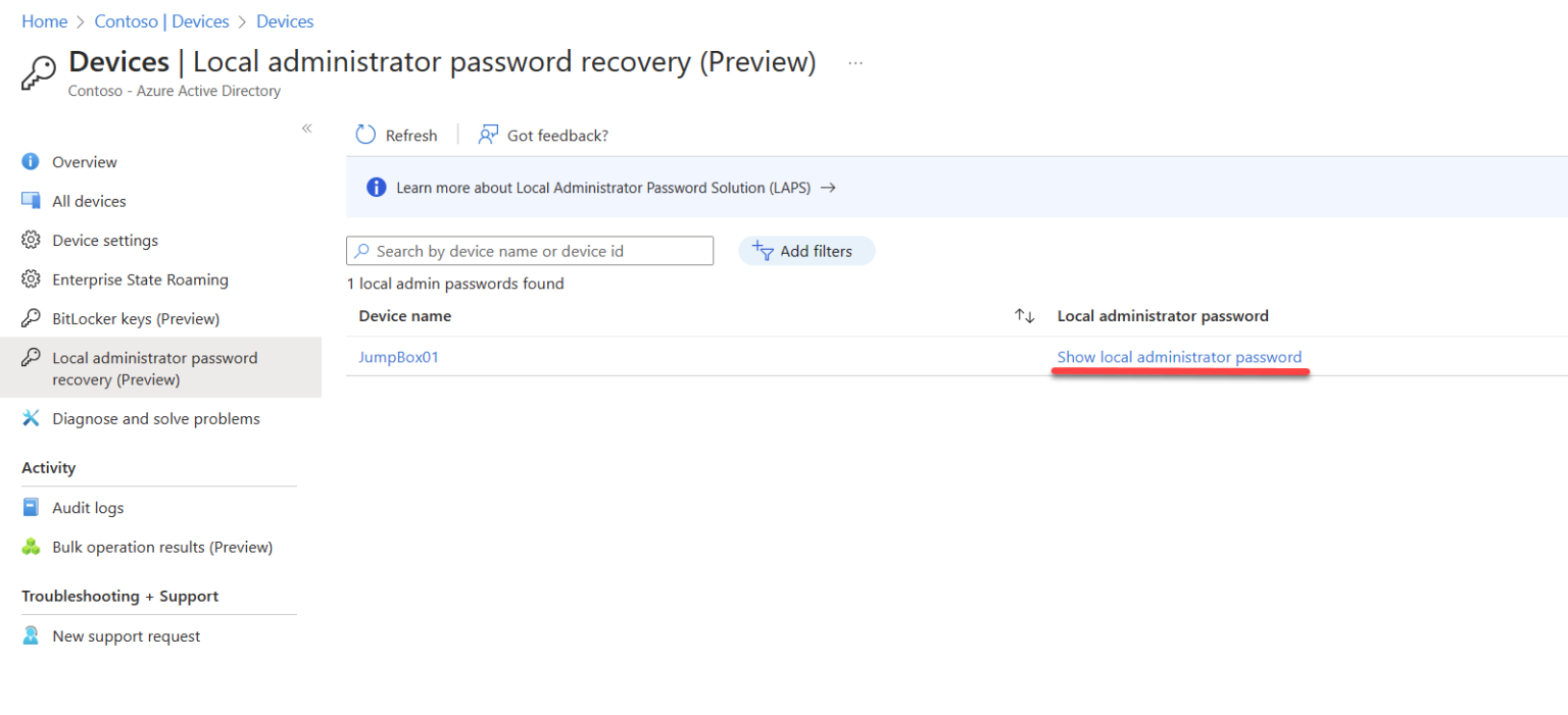How to configure Windows LAPS with Entra ID ? - REBELADMIN
