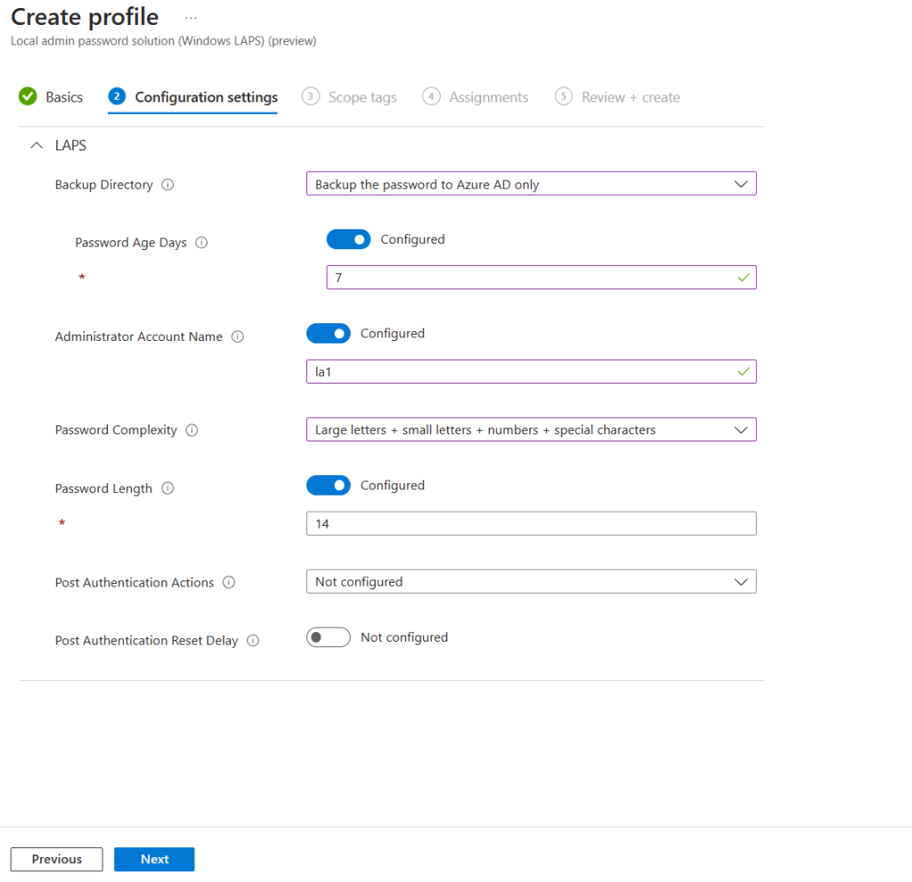 How to Configuring Windows LAPS with Entra ID using Microsoft Intune ? - REBELADMIN