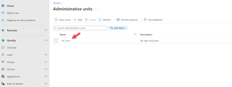 Step-by-Step Guide: How to setup Entra ID Administrative Units ...