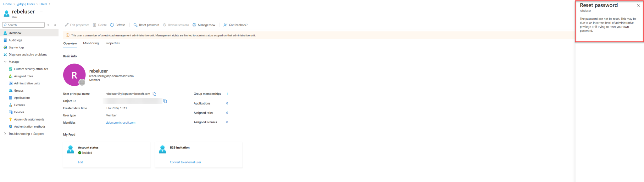 Step-by-Step Guide: How to setup Entra ID Restricted management ...