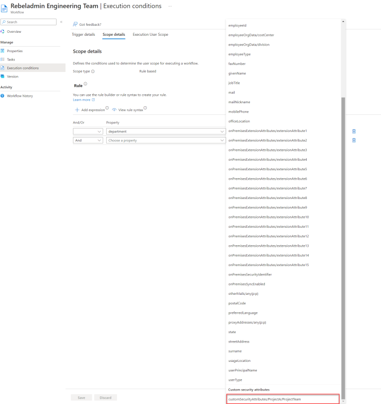 Step By Step Guide Configure Entra Id Lifecycle Workflow To Use Custom Security Attributes